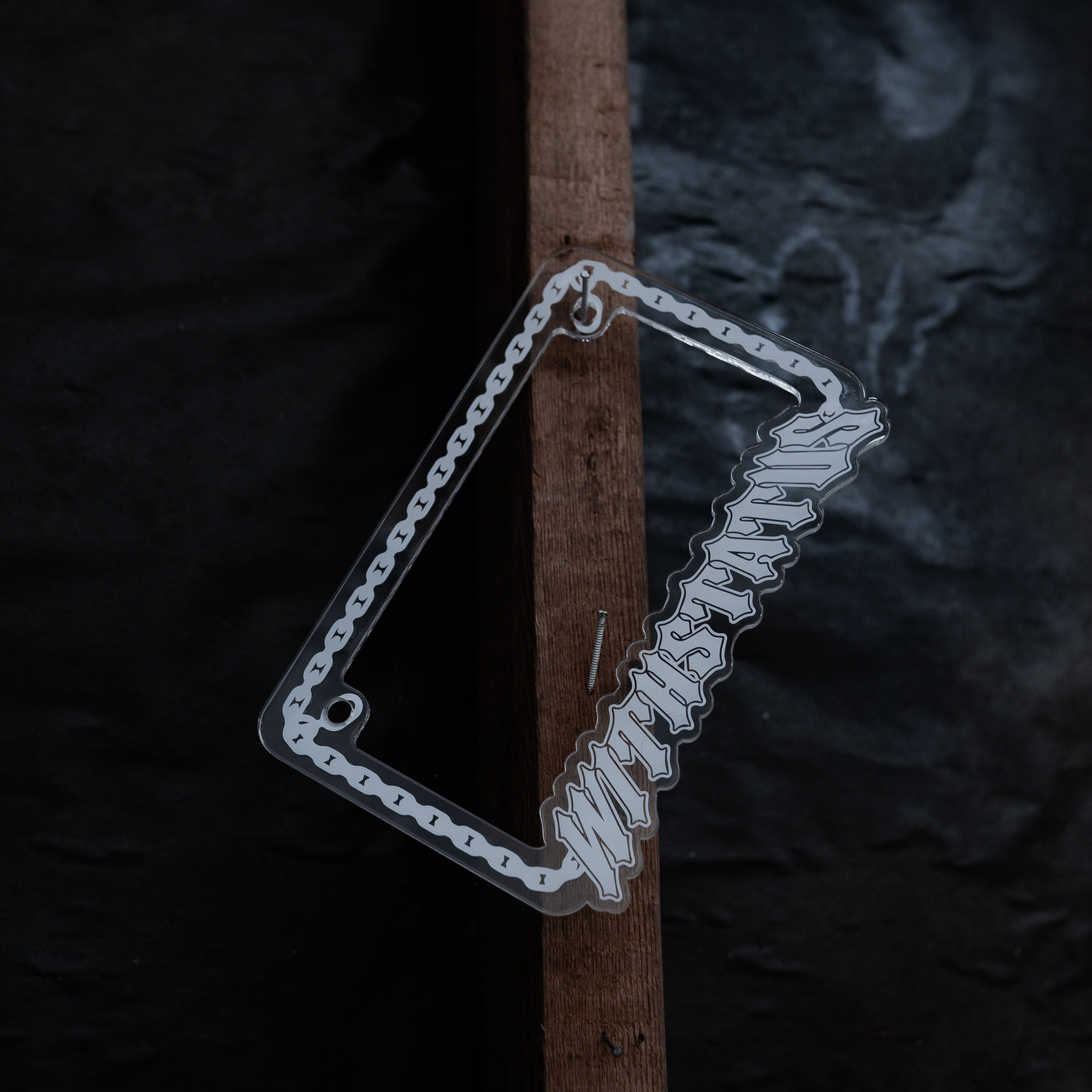 CHAIN ACRYLIC BIKE FRAME – withstatus